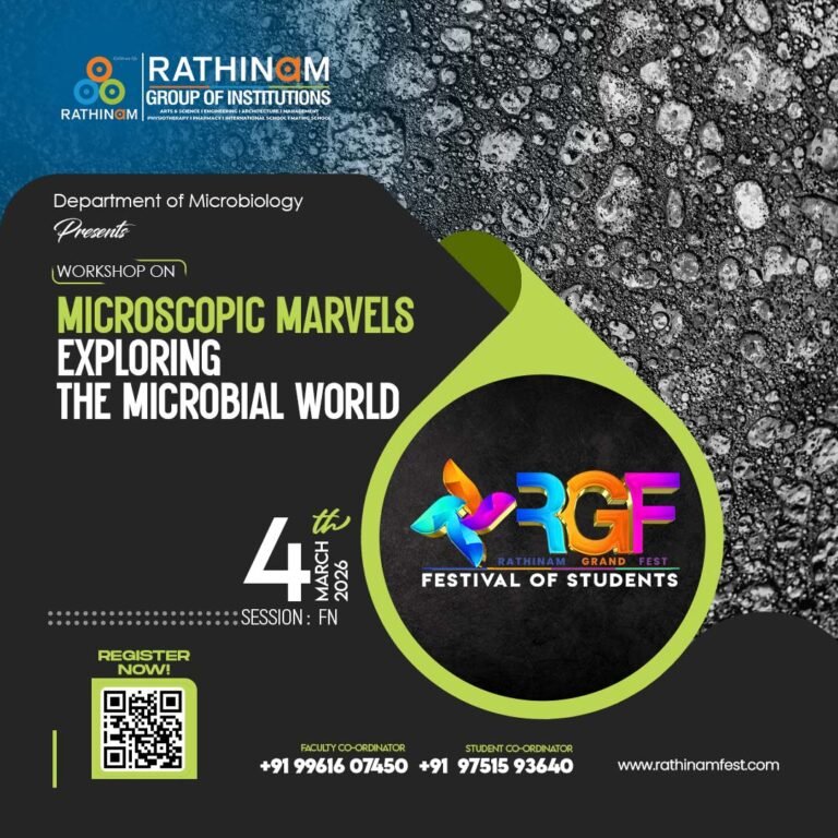 MICROSCOPIC MARVELS EXPLORING THE MICROBIAL WORLD – RGF – 2026